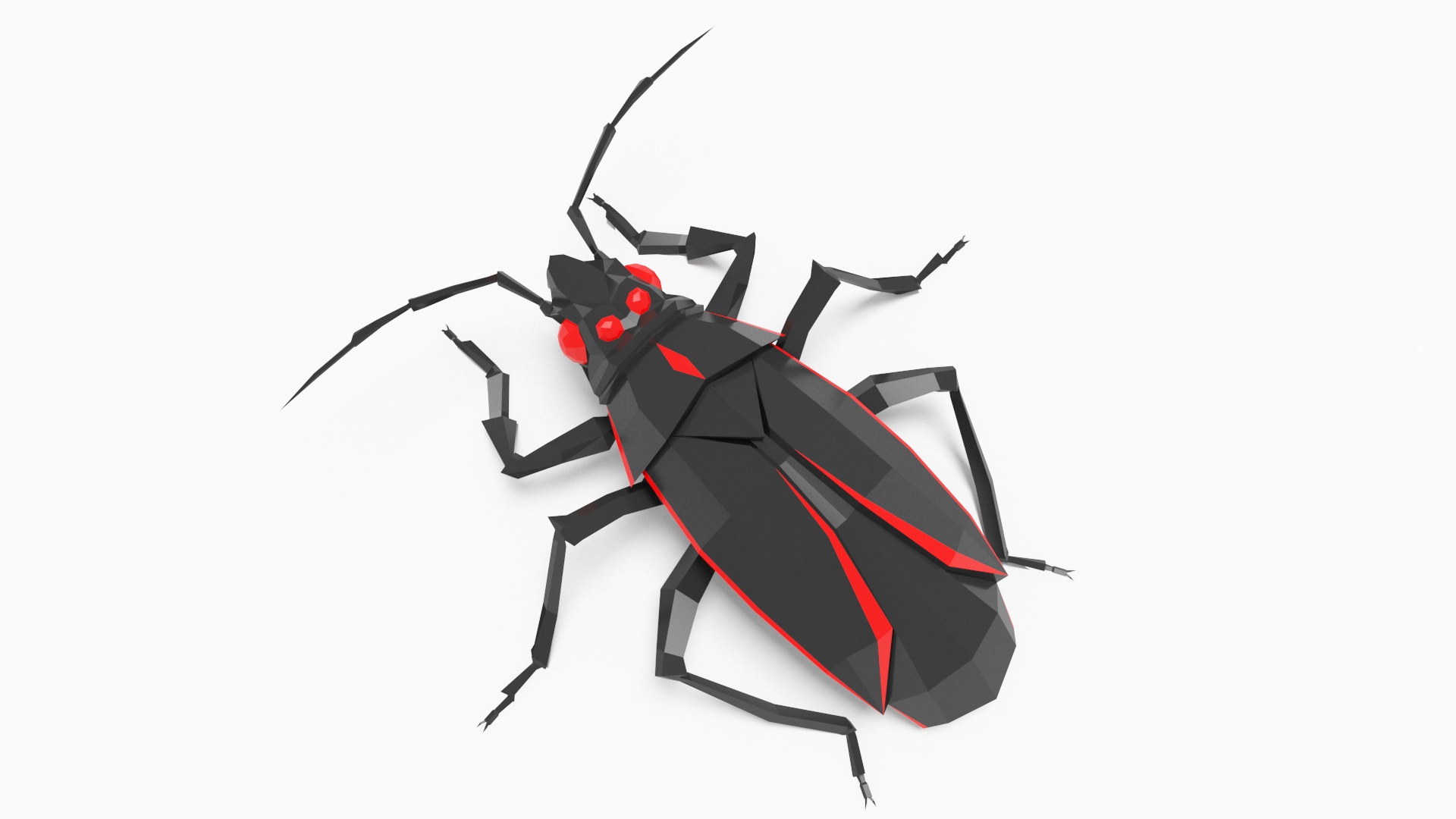 Bug low poly by coc3d | 3DOcean