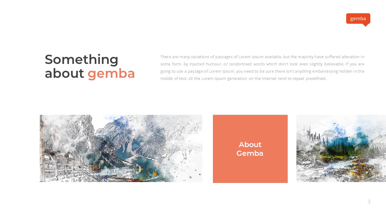 Gemba Power Point Presentation Template, Presentation Templates ...