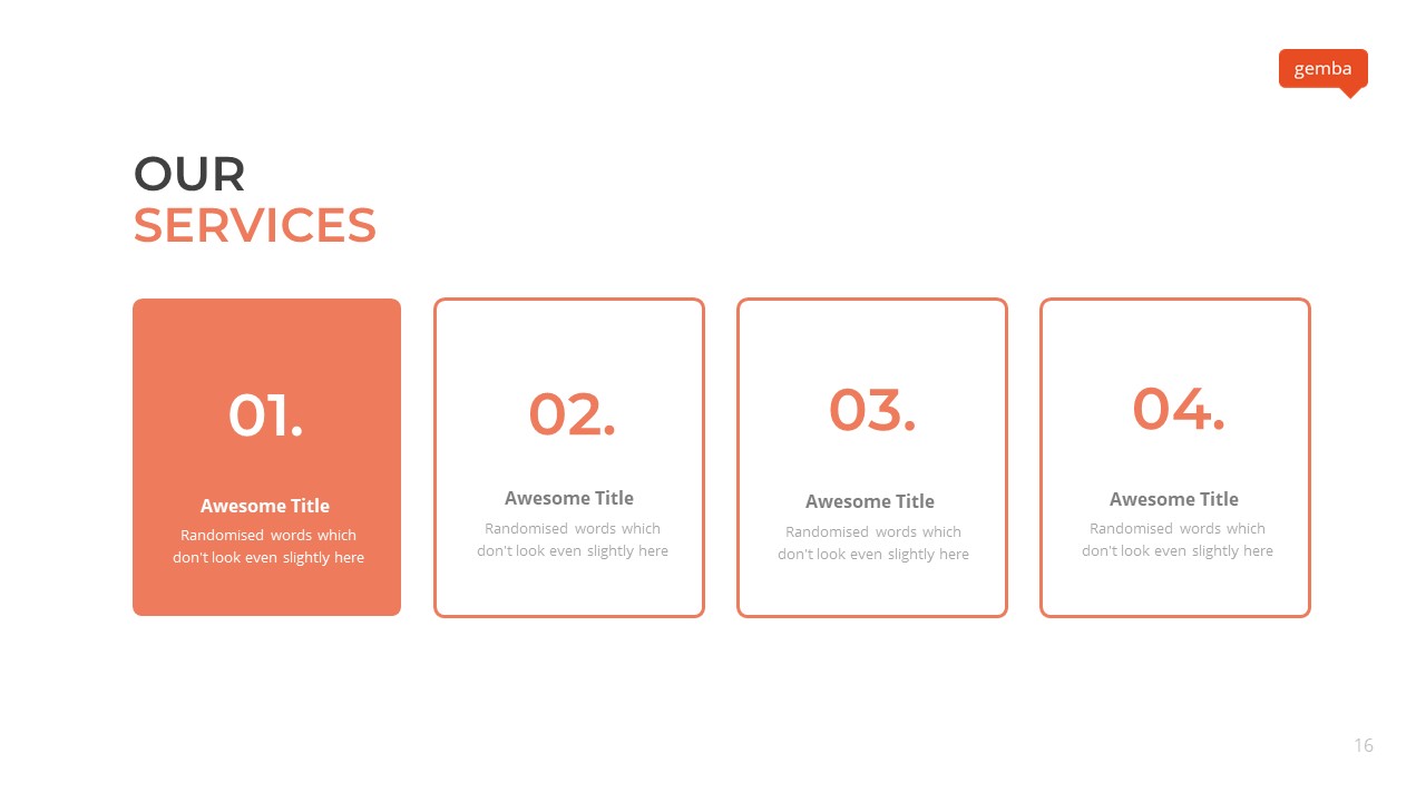Gemba Power Point Presentation Template, Presentation Templates ...