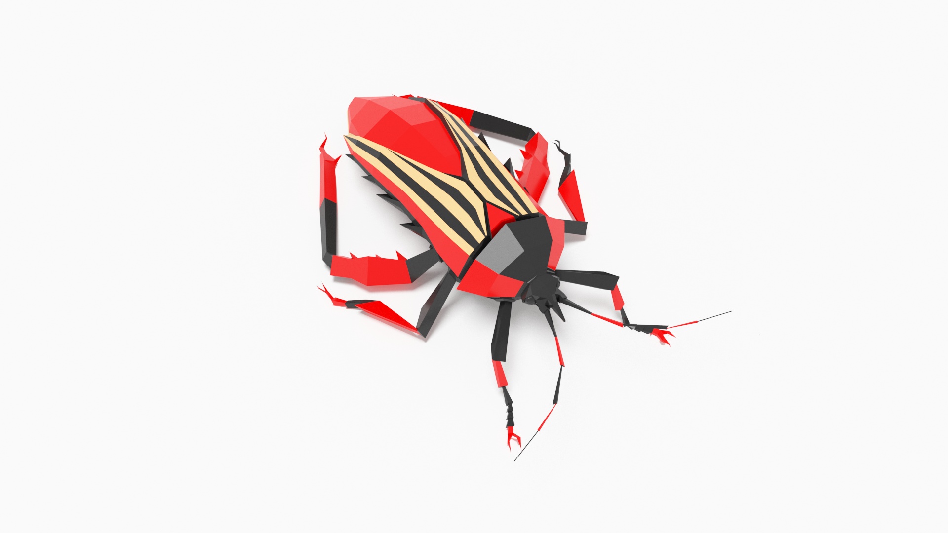 Bug low poly by coc3d | 3DOcean