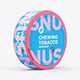 Snus Chewing Tobacco Mockup, Graphics | GraphicRiver