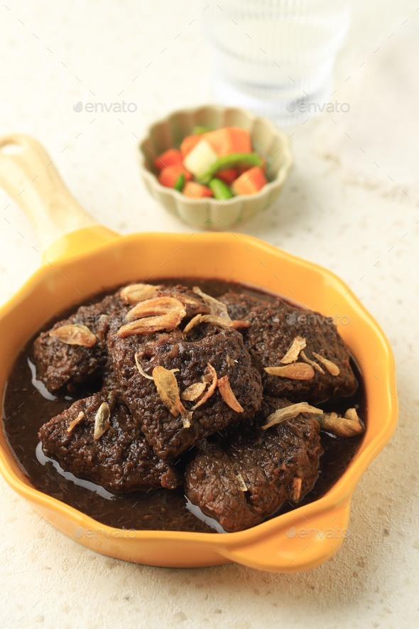 Semur Daging Malbi, Indonesian Beef Stew Stock Photo by ikadapurhangus