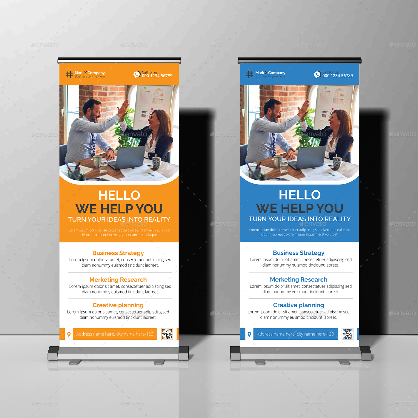 Roll Up Banner, Print Templates | GraphicRiver