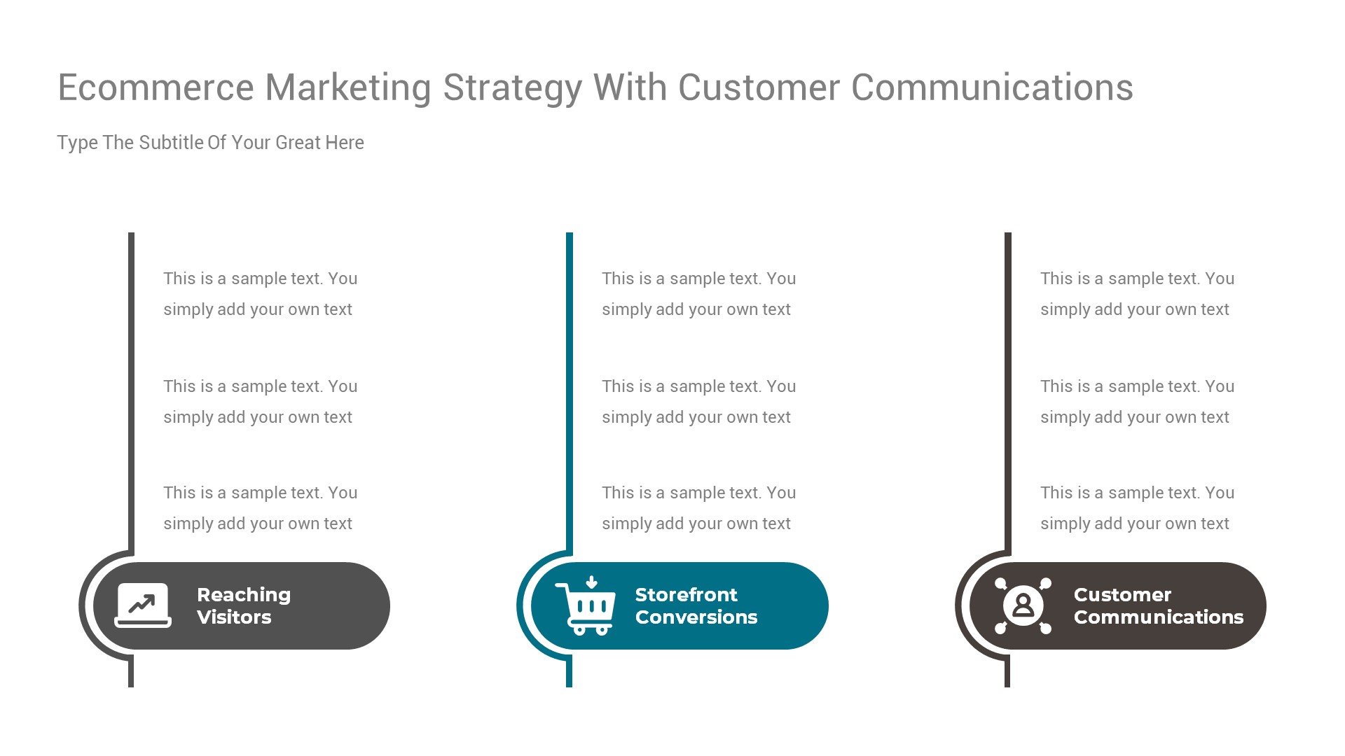 E-Commerce Business Powerpoint Presentation Template, Presentation ...