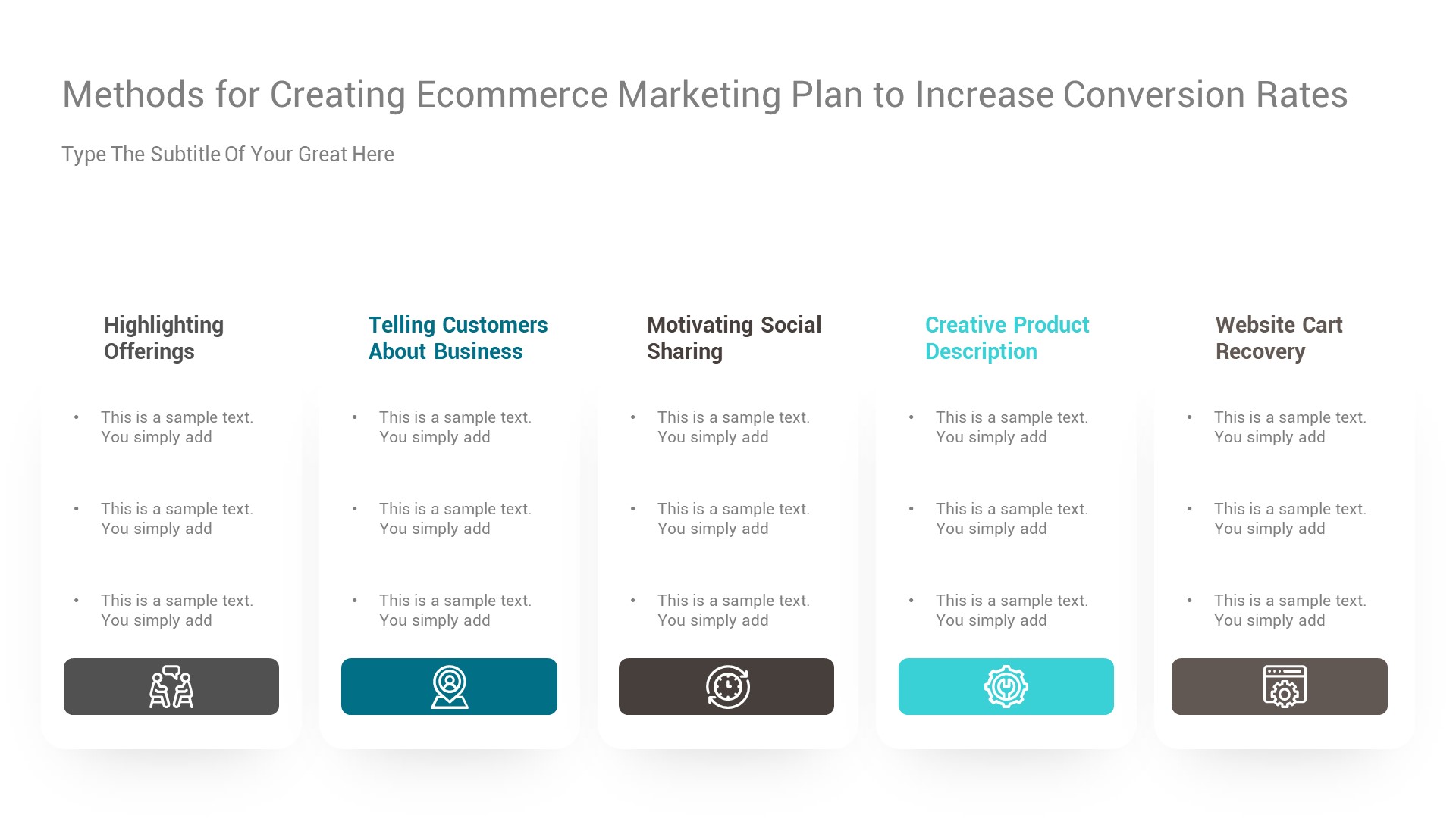 E-Commerce Business Powerpoint Presentation Template, Presentation ...
