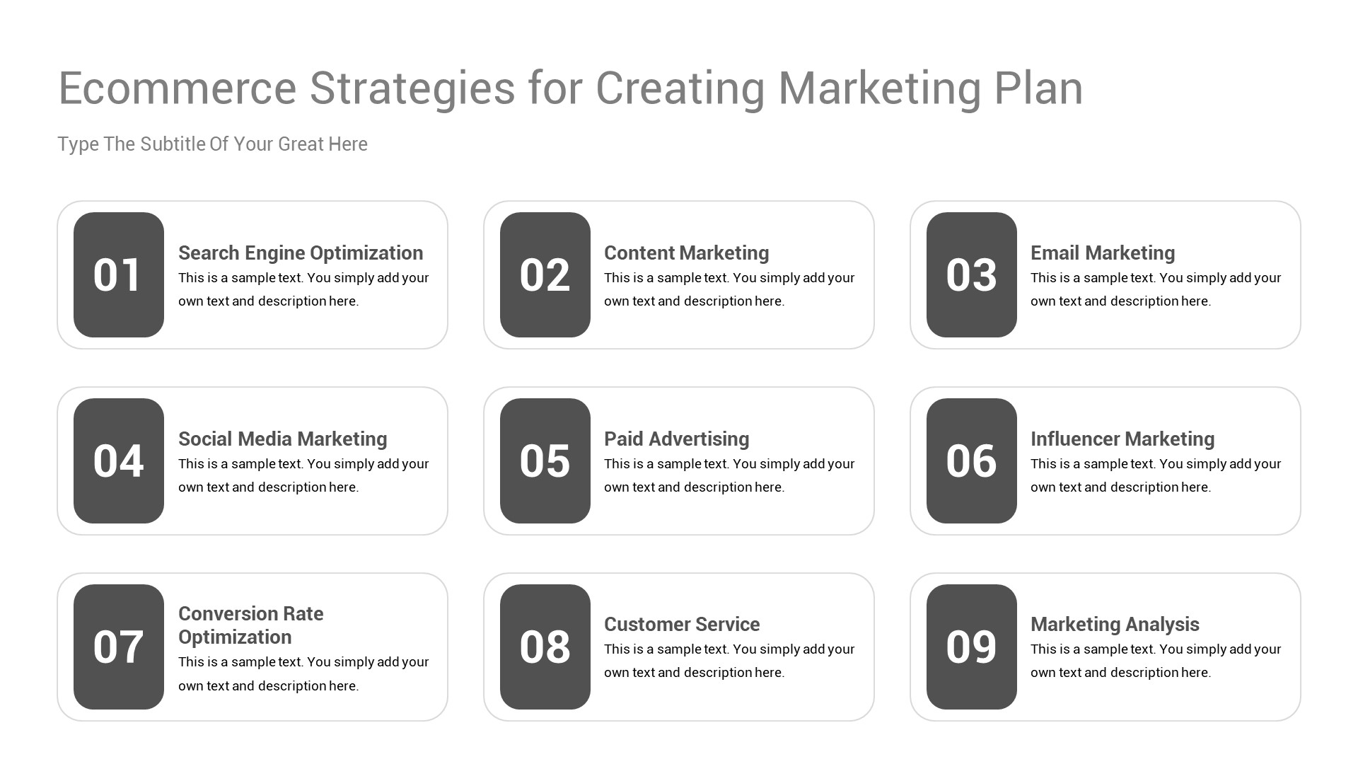 E-Commerce Business Powerpoint Presentation Template, Presentation ...