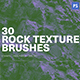 30 Rock Texture Photoshop Brushes, Add-ons | GraphicRiver