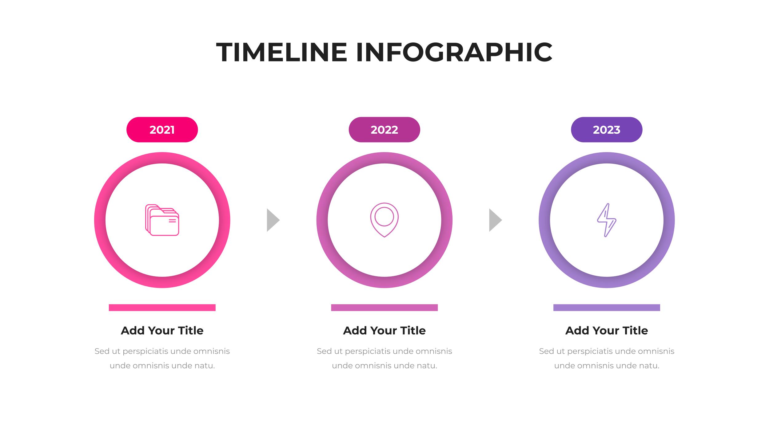 Project Timeline Infographic Google Slides Library, Presentation Templates