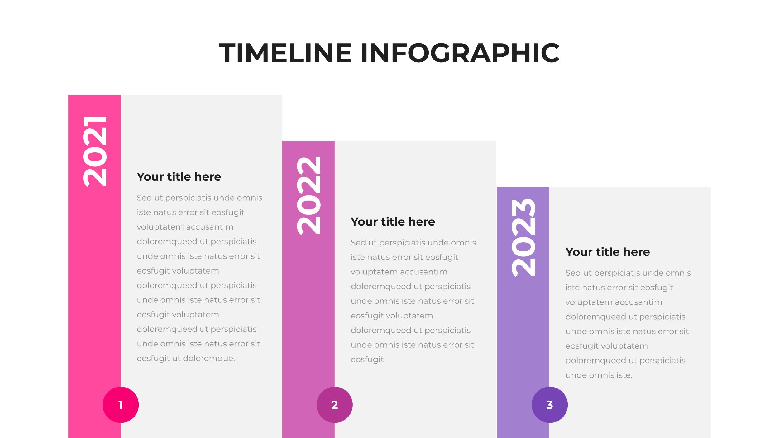 Project Timeline Infographic Google Slides Library, Presentation Templates