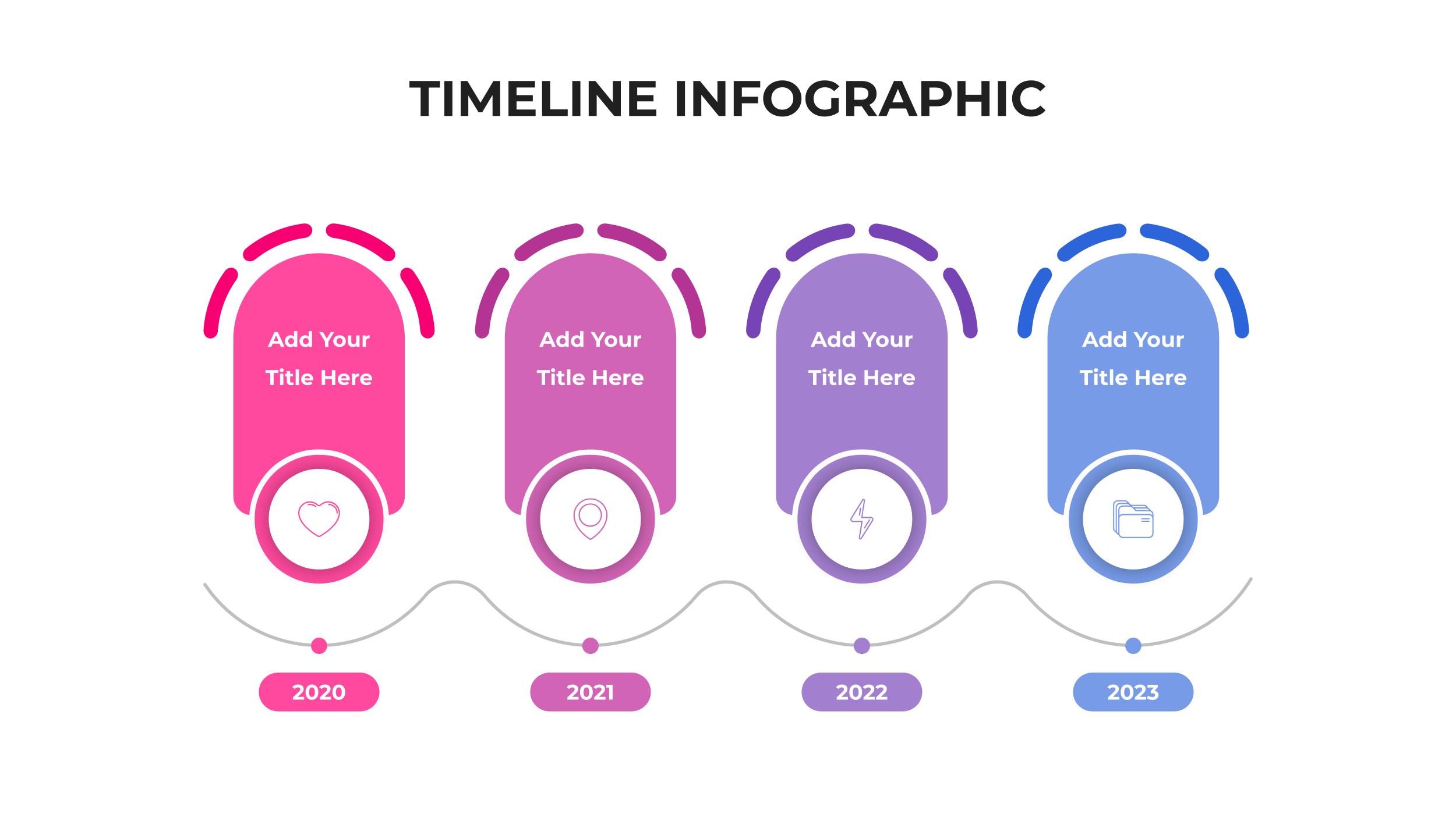 Project Timeline Infographic Google Slides Library, Presentation Templates