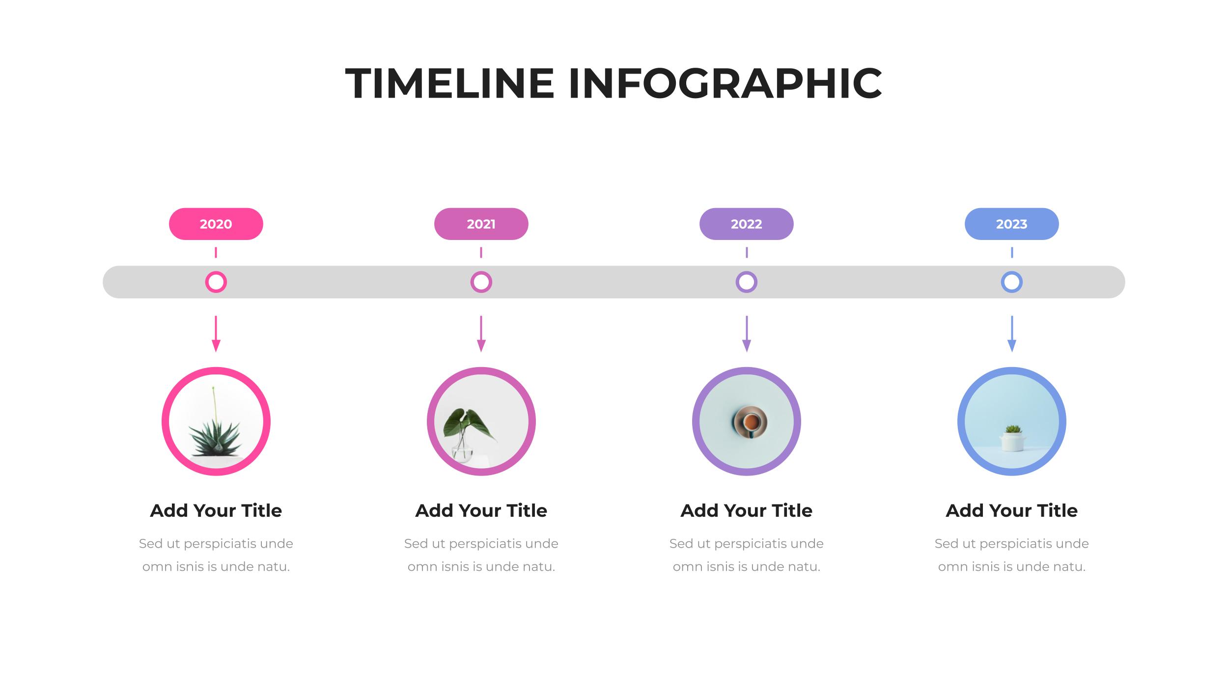 Project Timeline Infographic Google Slides Library, Presentation Templates