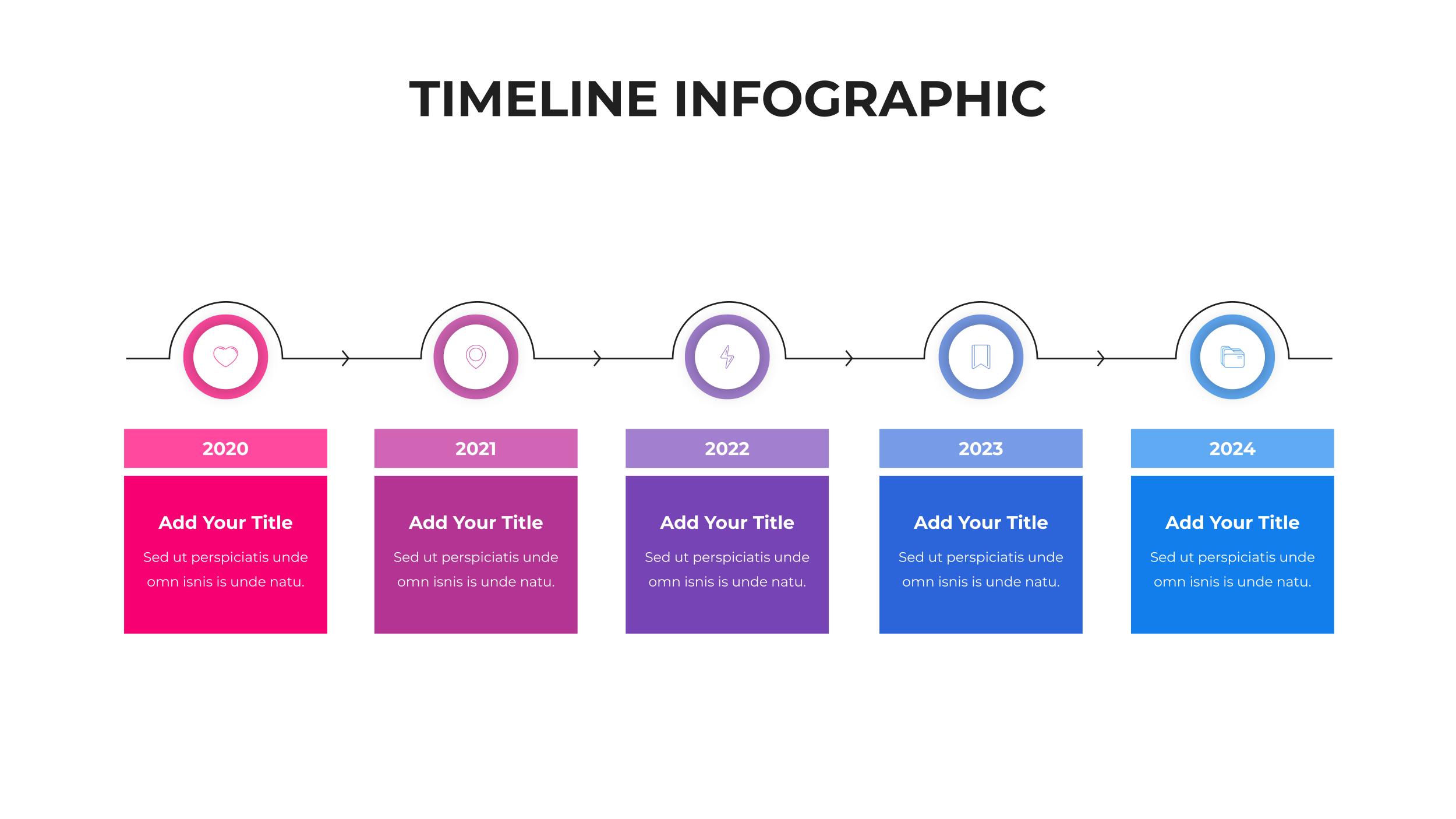 Project Timeline Infographic Google Slides Library, Presentation Templates