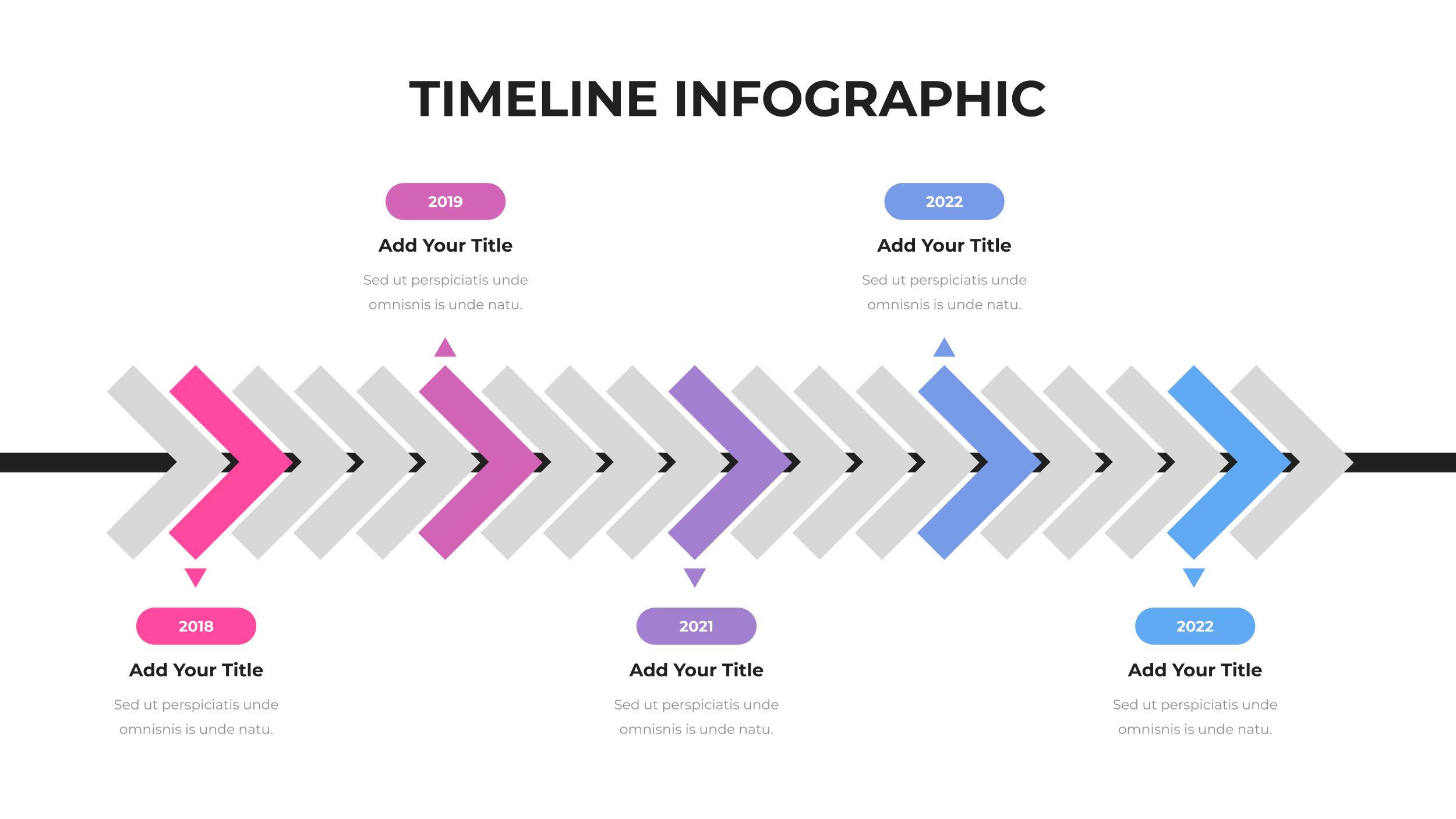 Project Timeline Infographic Google Slides Library, Presentation Templates