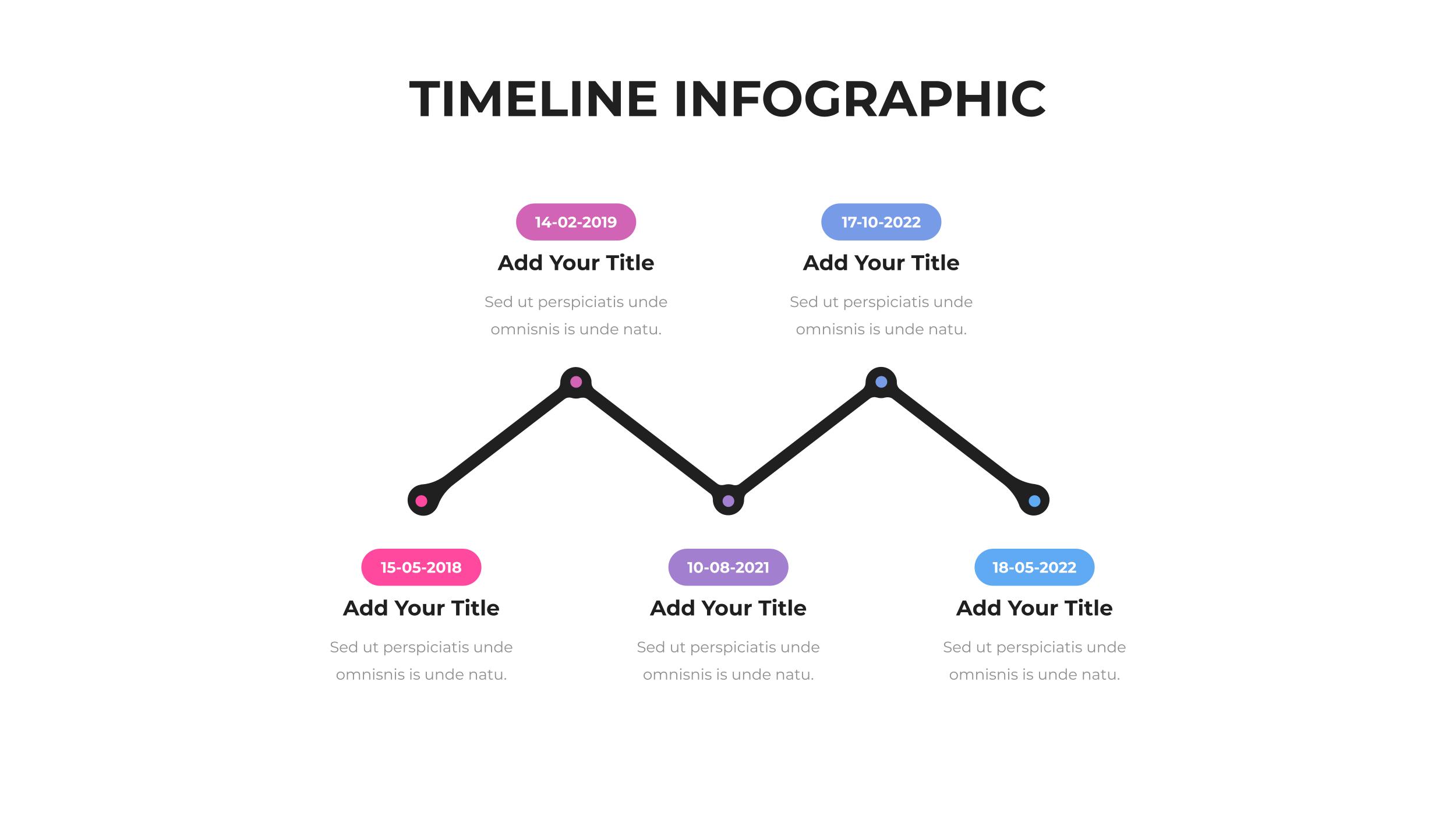 Project Timeline Infographic Google Slides Library, Presentation Templates