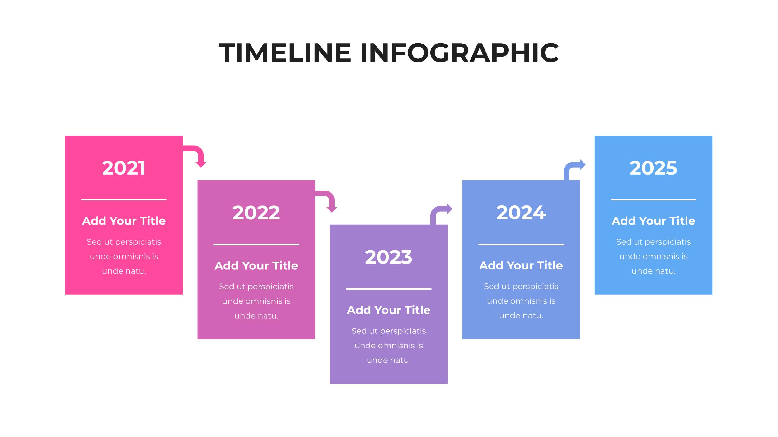 Project Timeline Infographic Google Slides Library, Presentation Templates