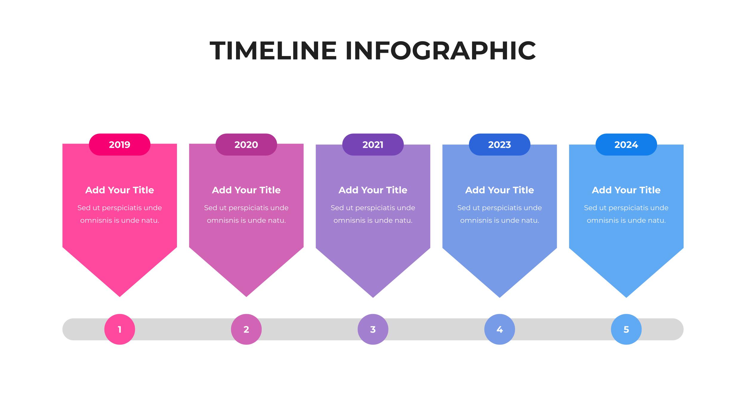 Project Timeline Infographic Google Slides Library, Presentation Templates