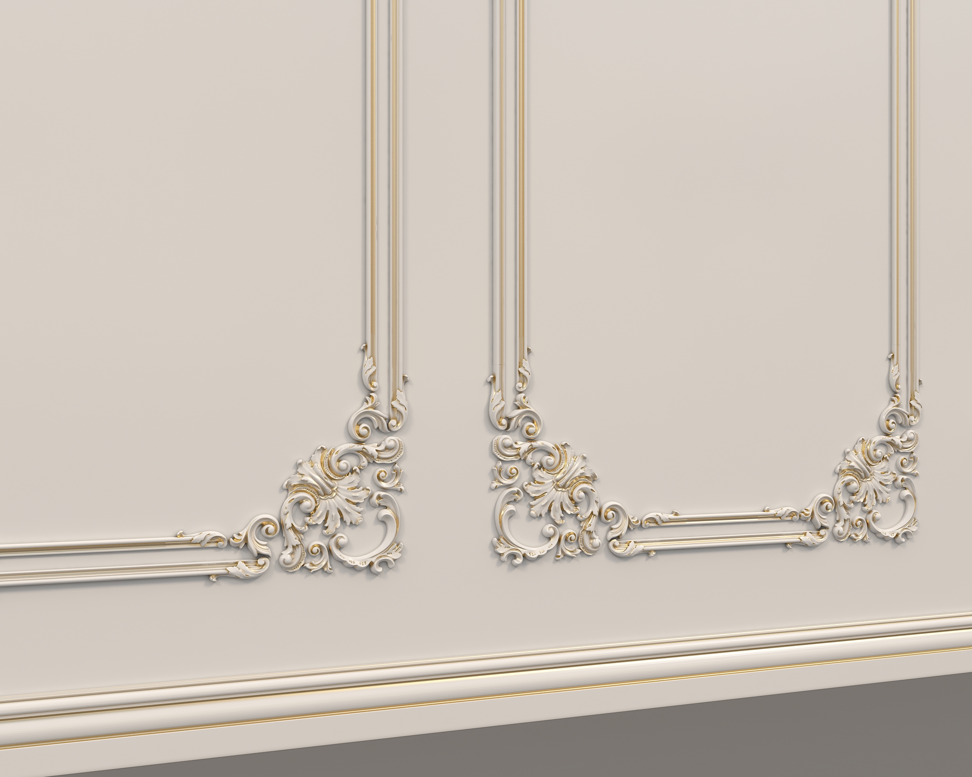 European Style Interior Wall Decoration 10 by nhattuankts | 3DOcean