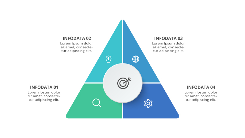Triangle Animated Infographics by Infographics_project | GraphicRiver