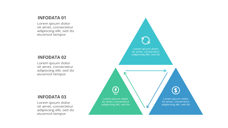 Triangle Animated Infographics by Infographics_project | GraphicRiver