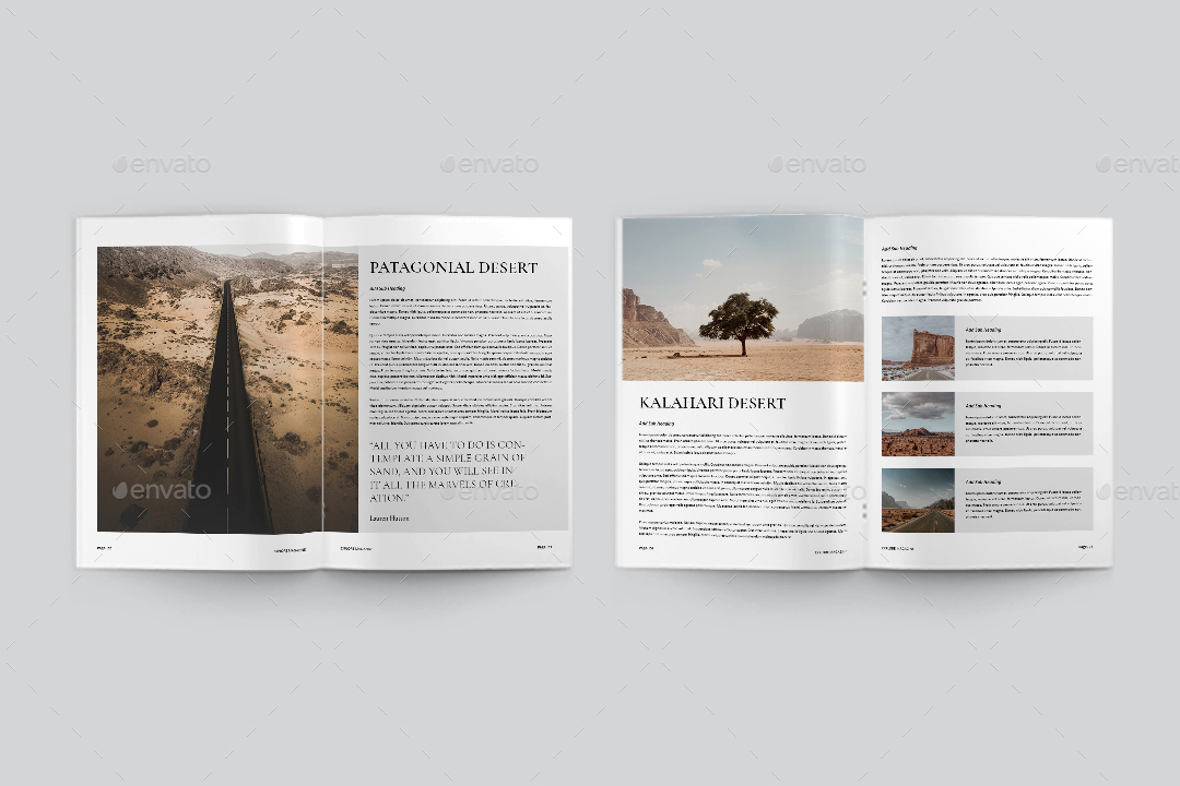 Explore Desert, Print Templates | GraphicRiver