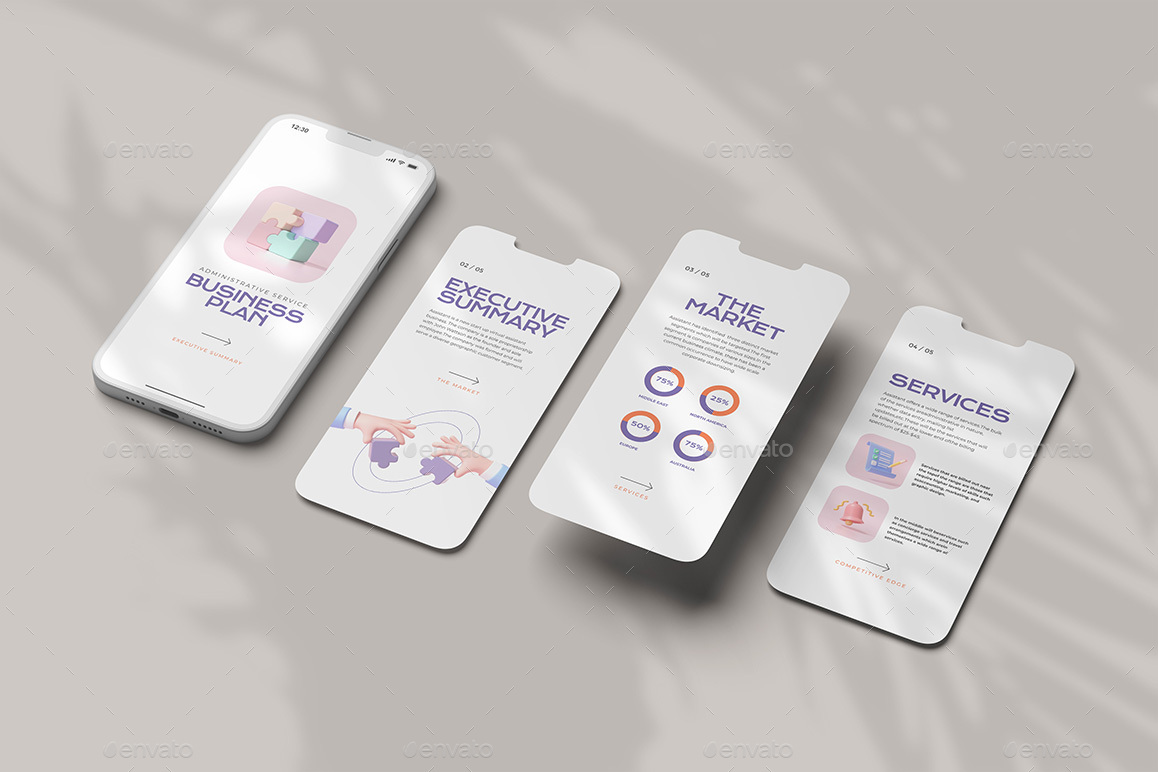 Phone Screen / UI / App Presentation Mockup, Graphics | GraphicRiver