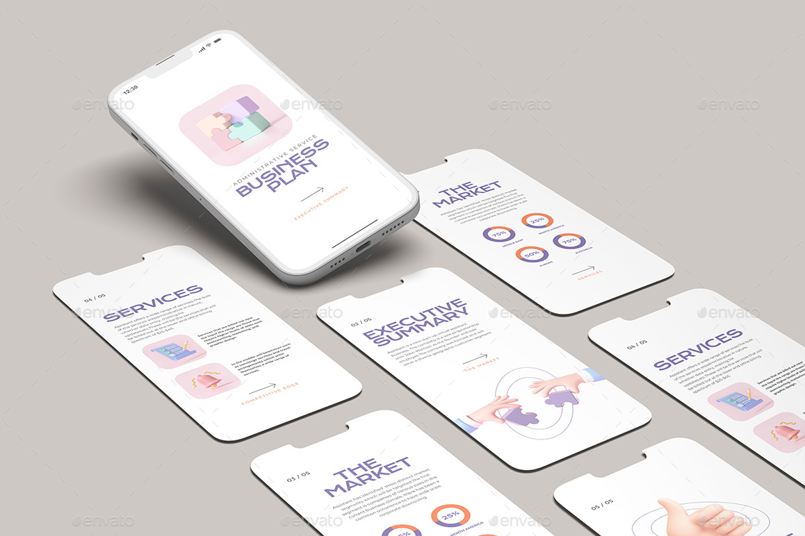 Phone Screen / UI / App Presentation Mockup, Graphics | GraphicRiver