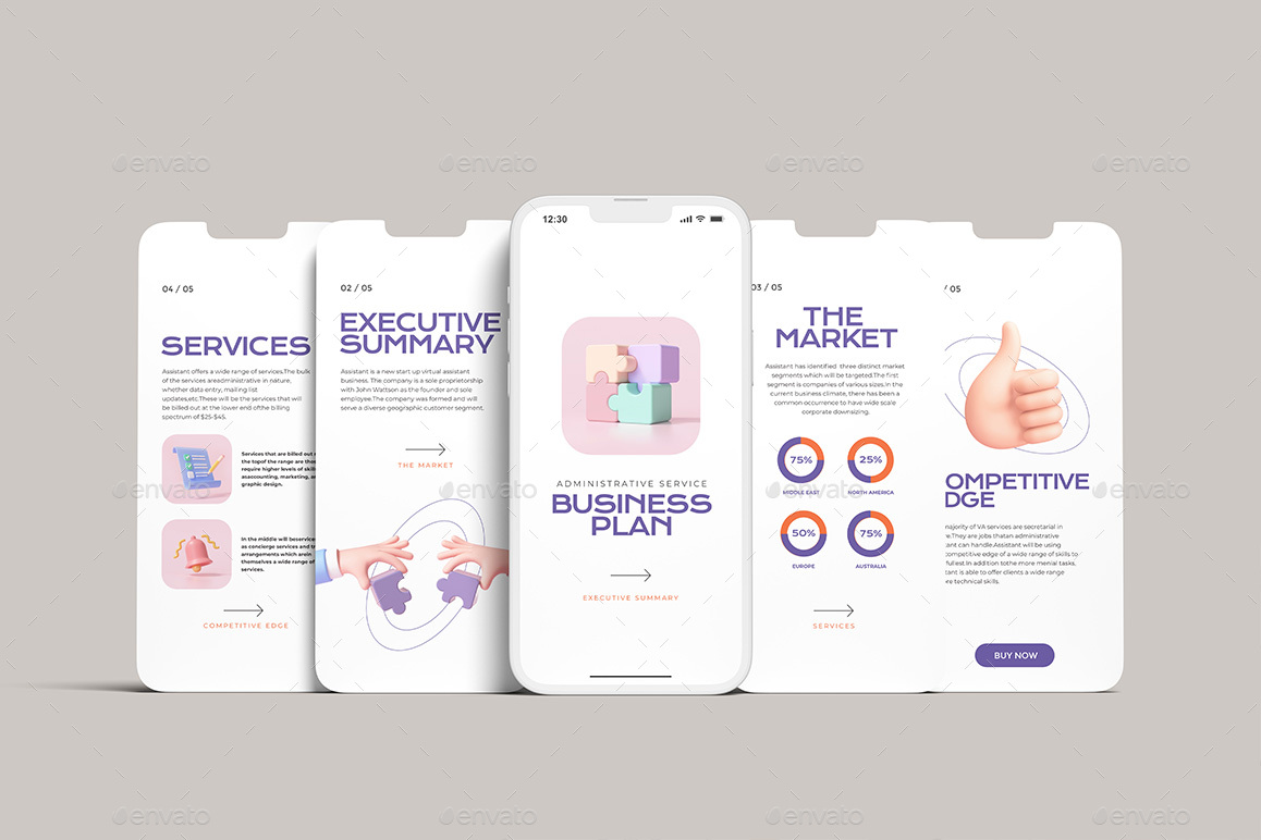 Phone Screen / UI / App Presentation Mockup, Graphics | GraphicRiver