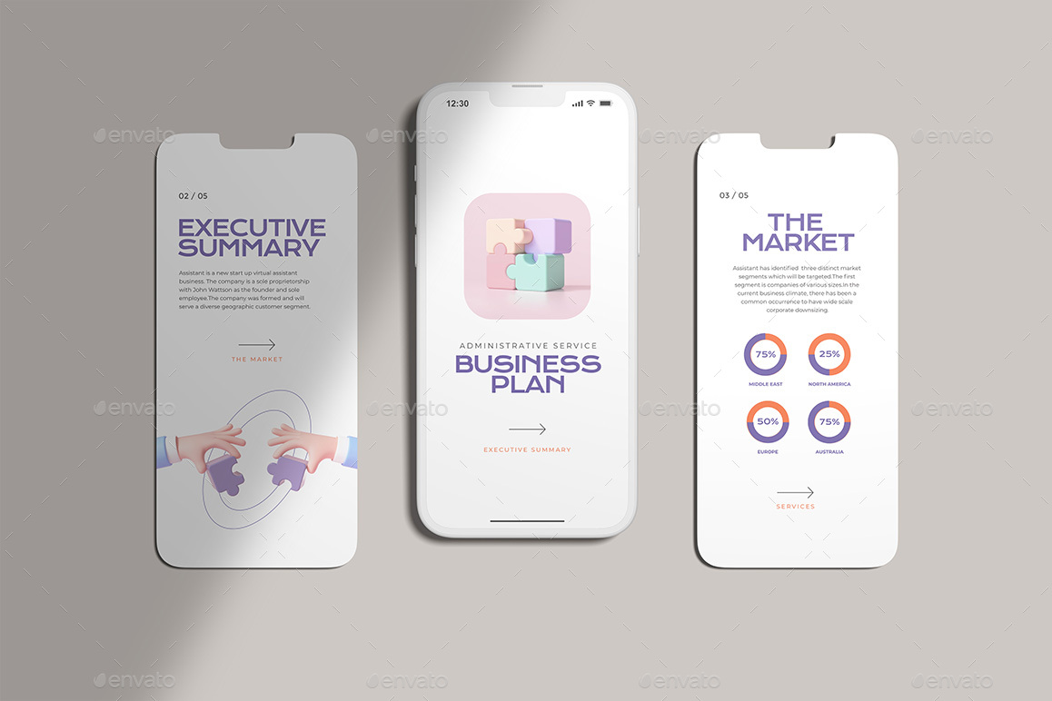 Phone Screen / UI / App Presentation Mockup, Graphics | GraphicRiver
