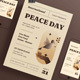 International Peace Day Flyer Set by fakhroo | GraphicRiver