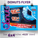 Donuts Flyer, Print Templates | GraphicRiver