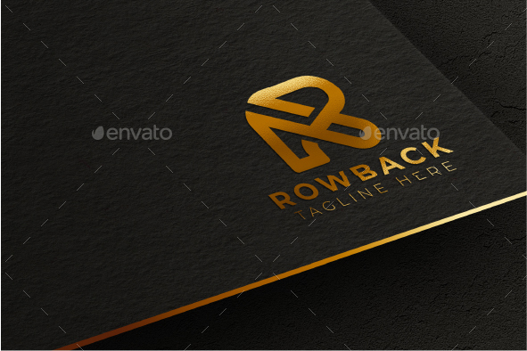 Monogram Logo Letter R – Rowback, Logo Templates | GraphicRiver
