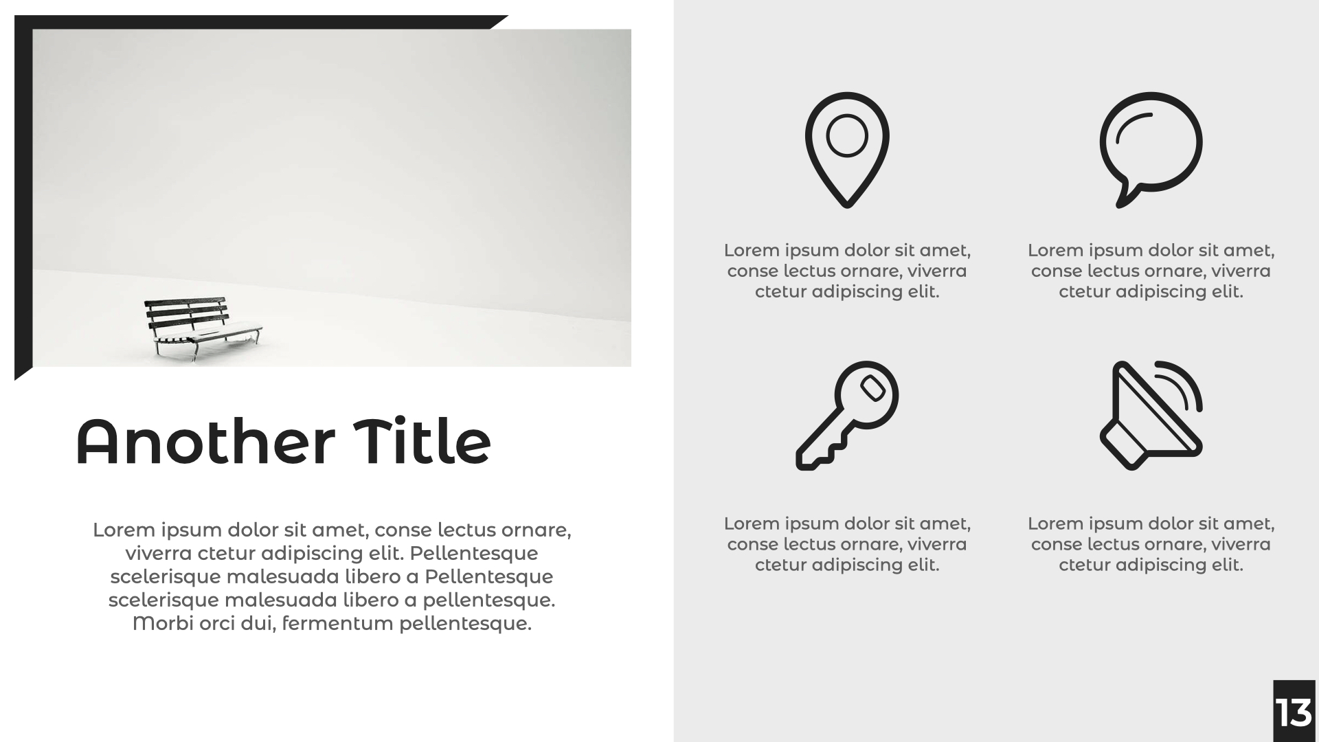 Back to Mini - Modern Business Keynote Presentation Template ...