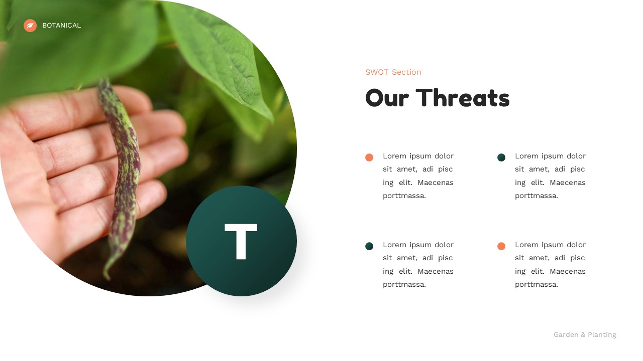 Botanical - Garden & Planting Google Slides Template, Presentation ...