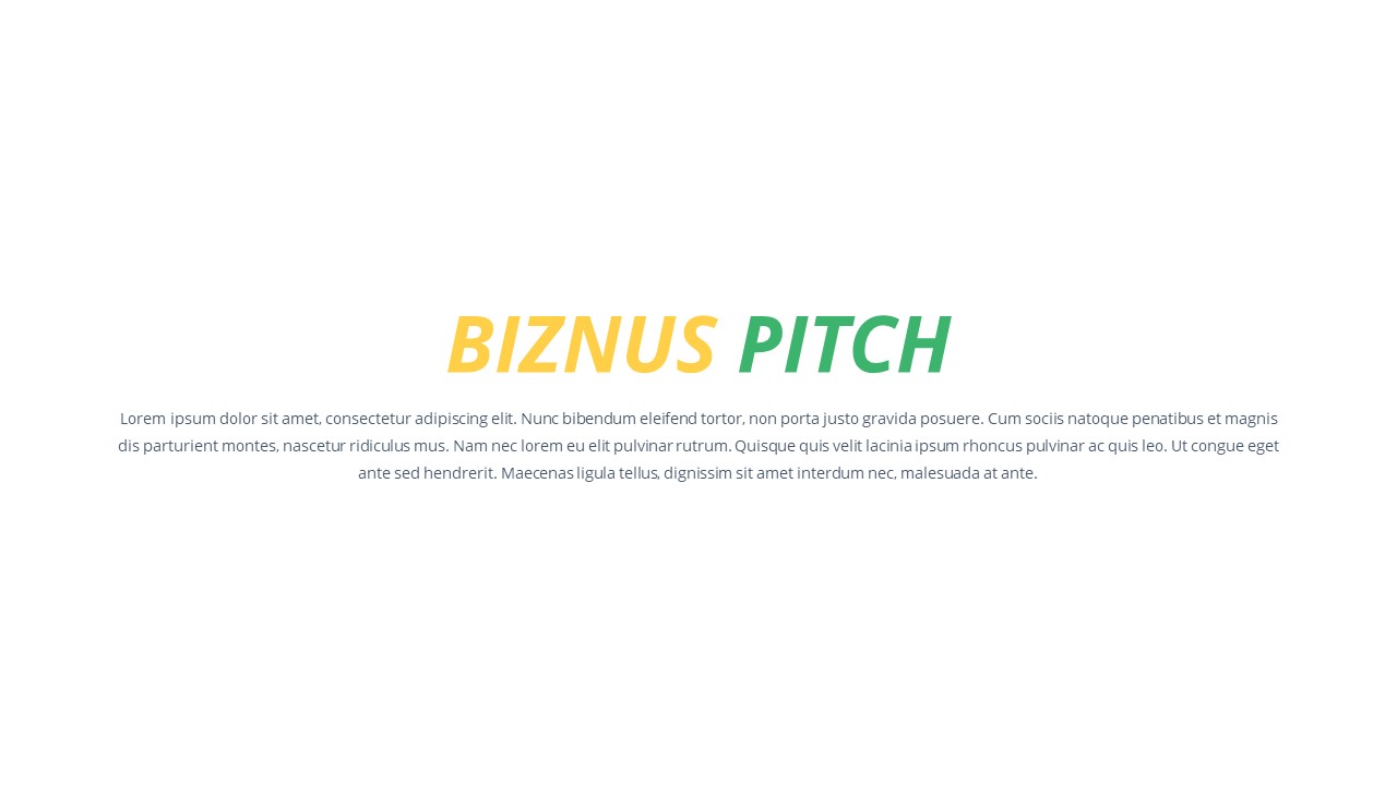 Biznus Pitch Keynote Template by loveishkalsi | GraphicRiver