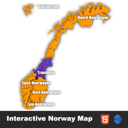Interactive Norway Clickable MAP by freelancertajulrasel | CodeCanyon