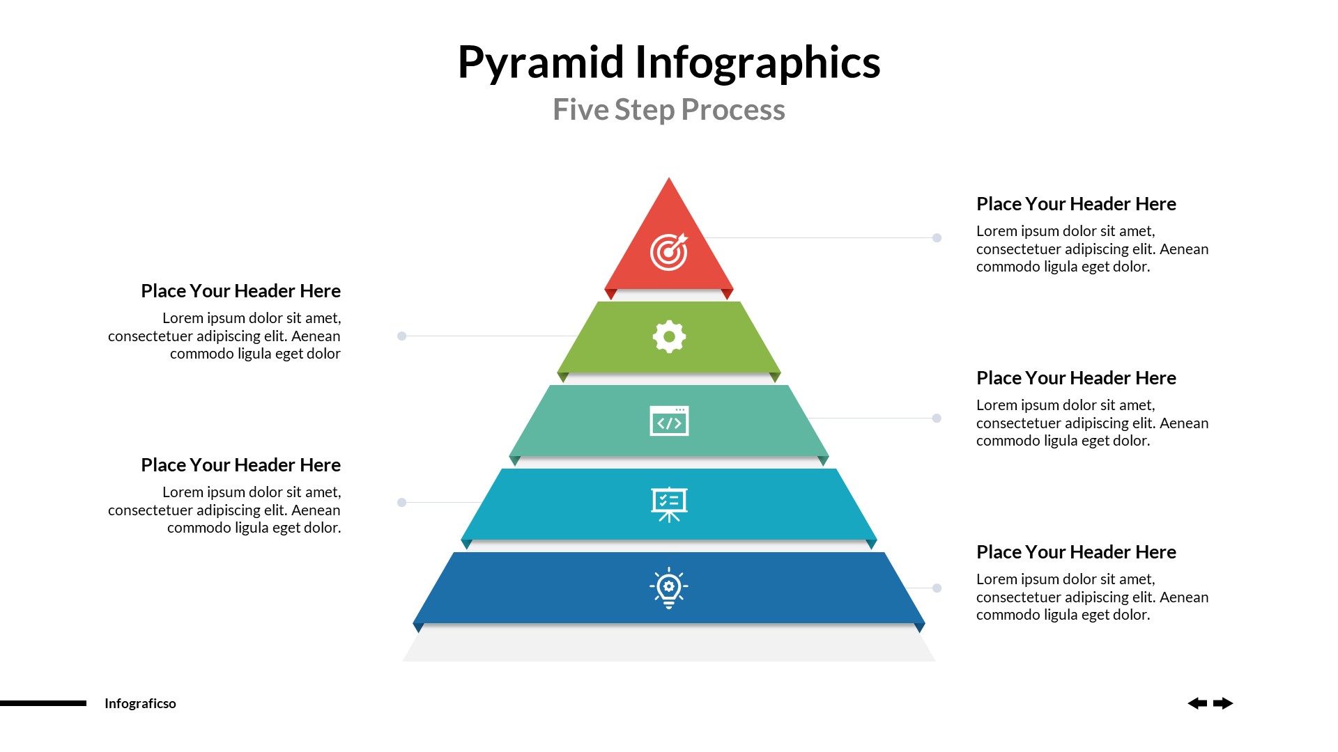 Pyramid Infographics Powerpoint Template, Presentation Templates ...