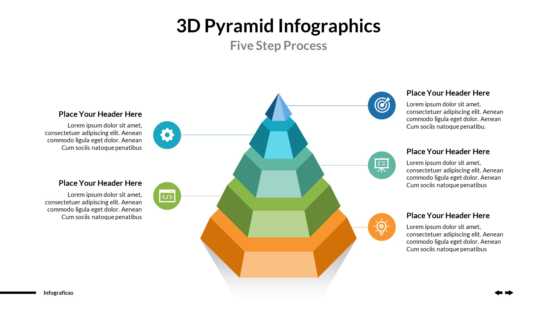 Pyramid Infographics Powerpoint Template, Presentation Templates ...