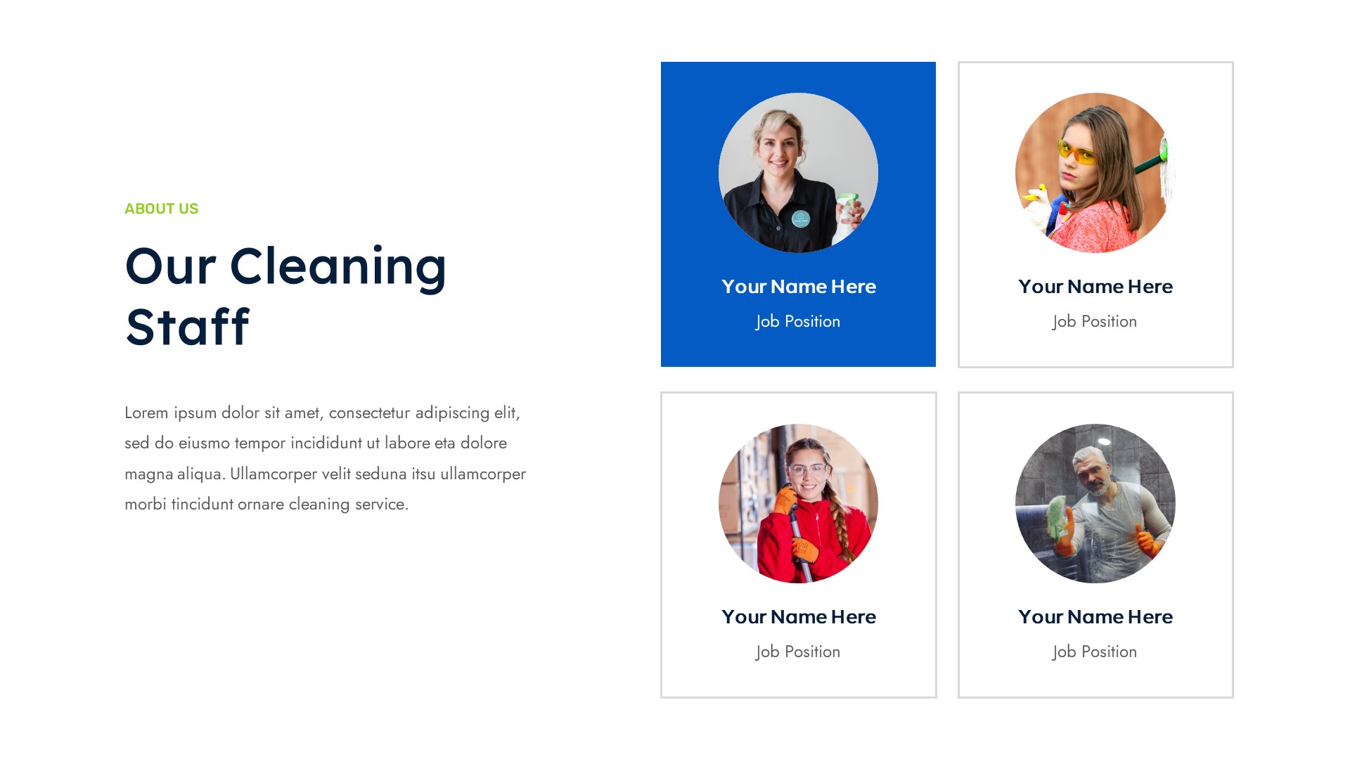 Cleaning Service Home & Office Google Slides Template, Presentation ...