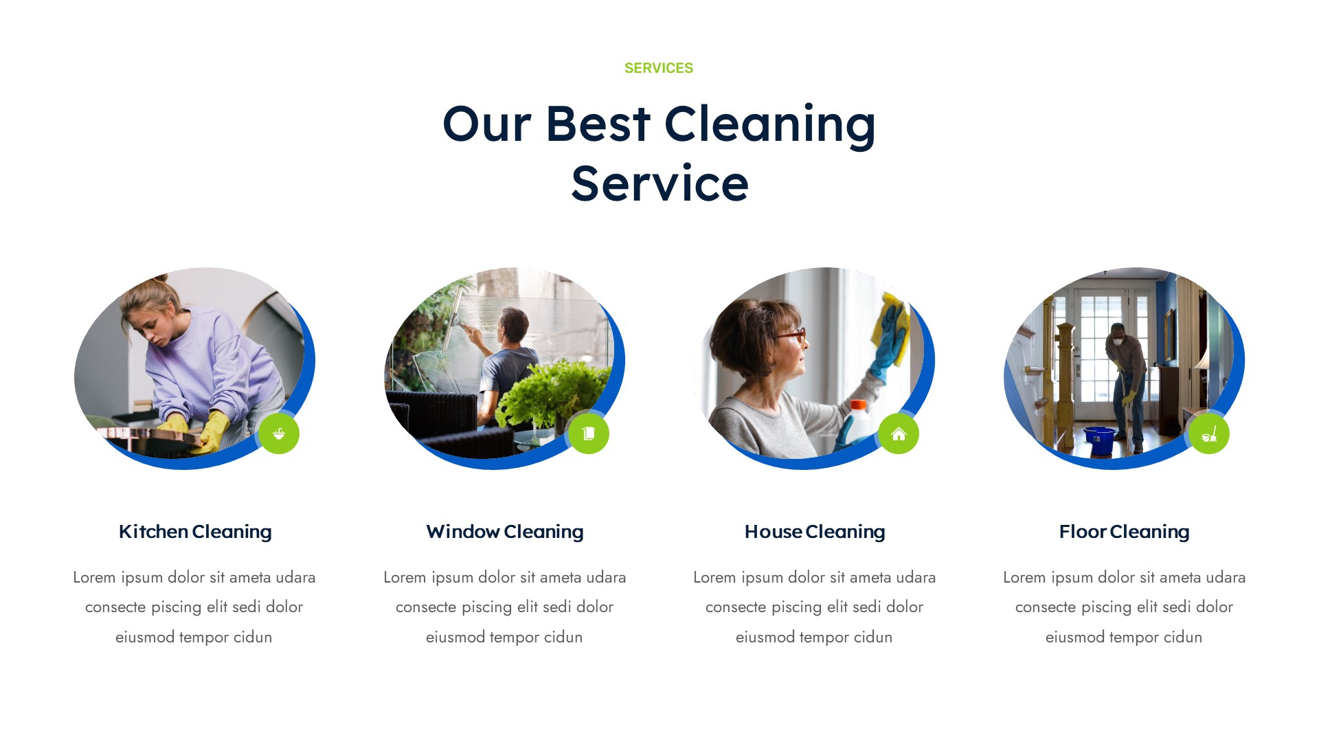 Cleaning Service Home & Office Google Slides Template, Presentation ...