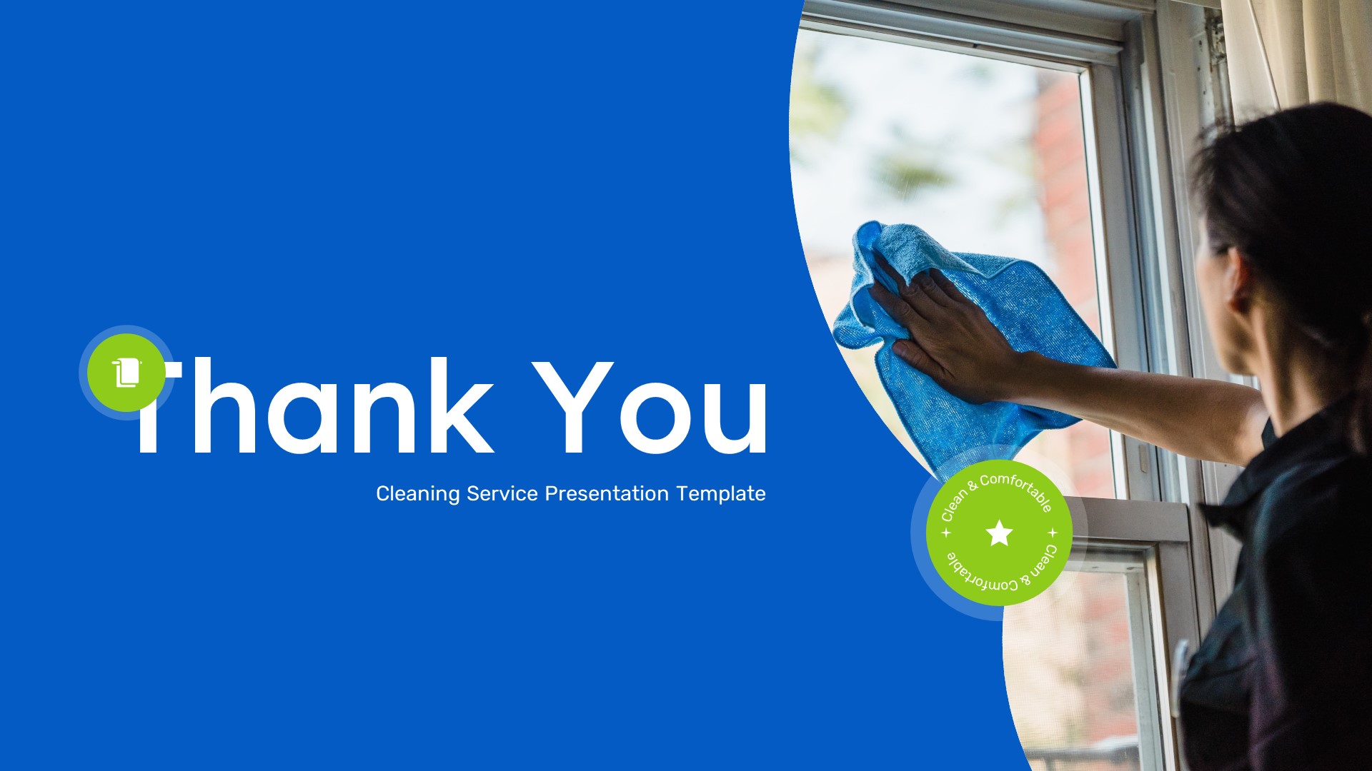 Cleaning Service Home & Office Google Slides Template, Presentation ...