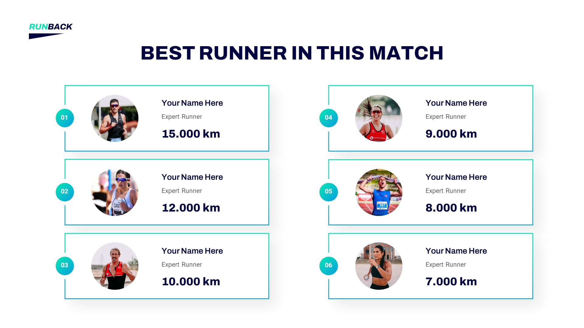 Runback - Running Athletic Sport Google Slides Template, Presentation ...