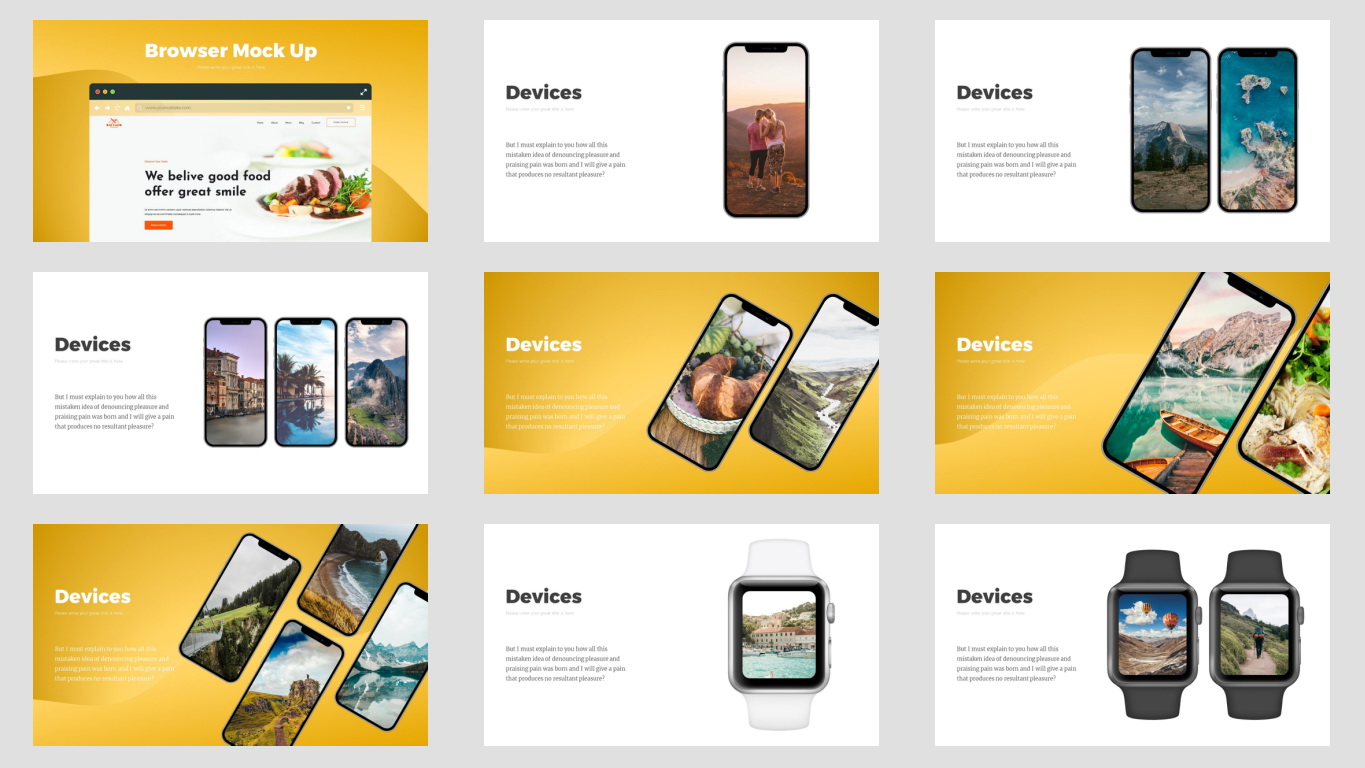 Pitch Deck Business Infographics, Presentation Templates | GraphicRiver