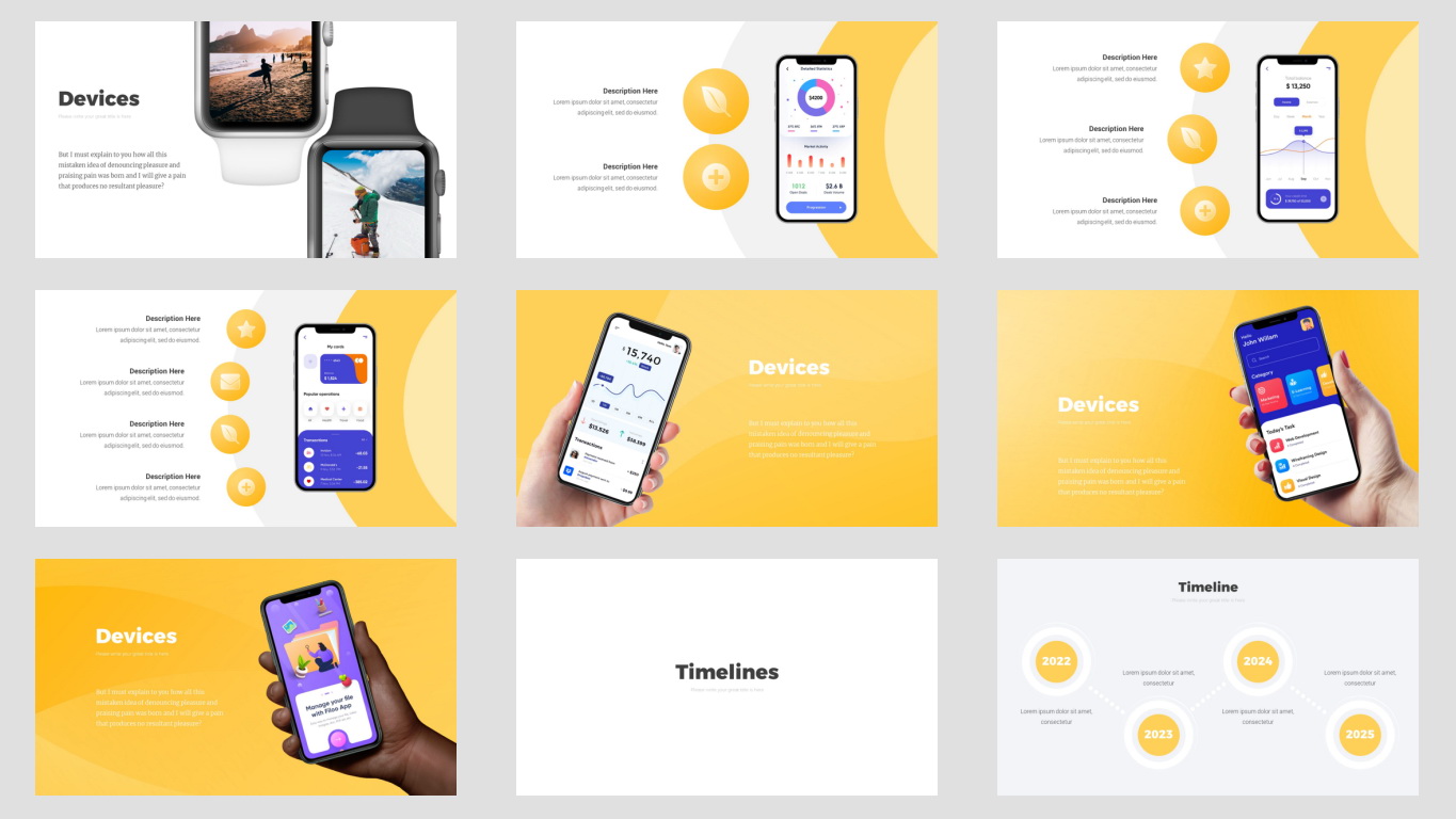 Pitch Deck Business Infographics, Presentation Templates | GraphicRiver