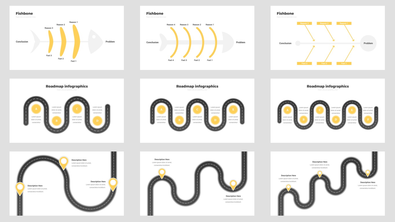 Pitch Deck Business Infographics, Presentation Templates | GraphicRiver