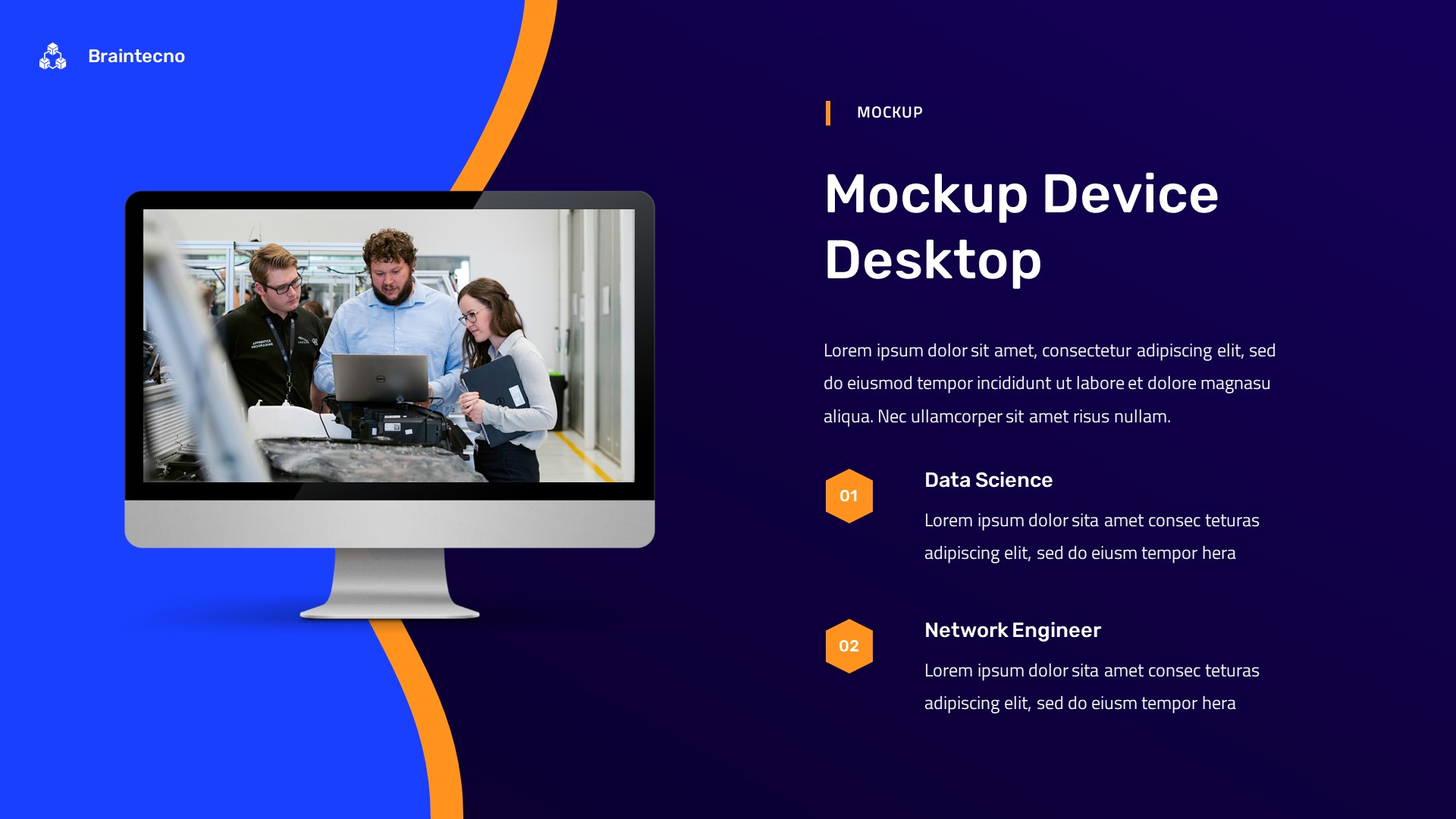 Braintecno - IT Solution & Technology Company Google Slides Template ...