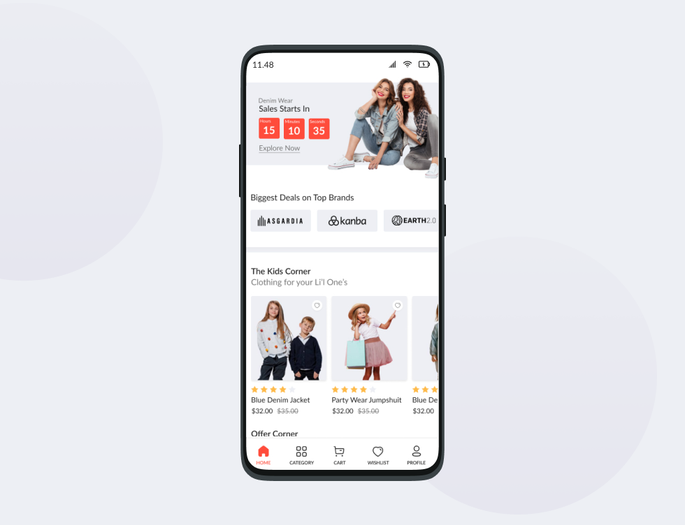 Multikart - Shop Ecommerce UI KIT Flutter E-Commerce Store Apps by PixelStrap