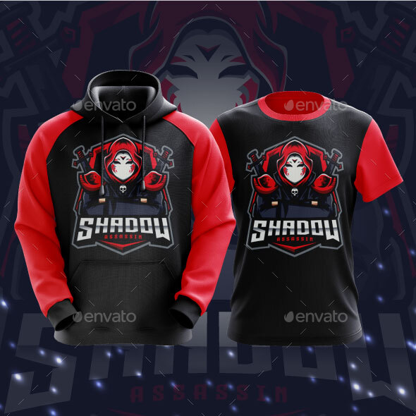 Shadow Assassin Esport Logo, Logo Templates | GraphicRiver