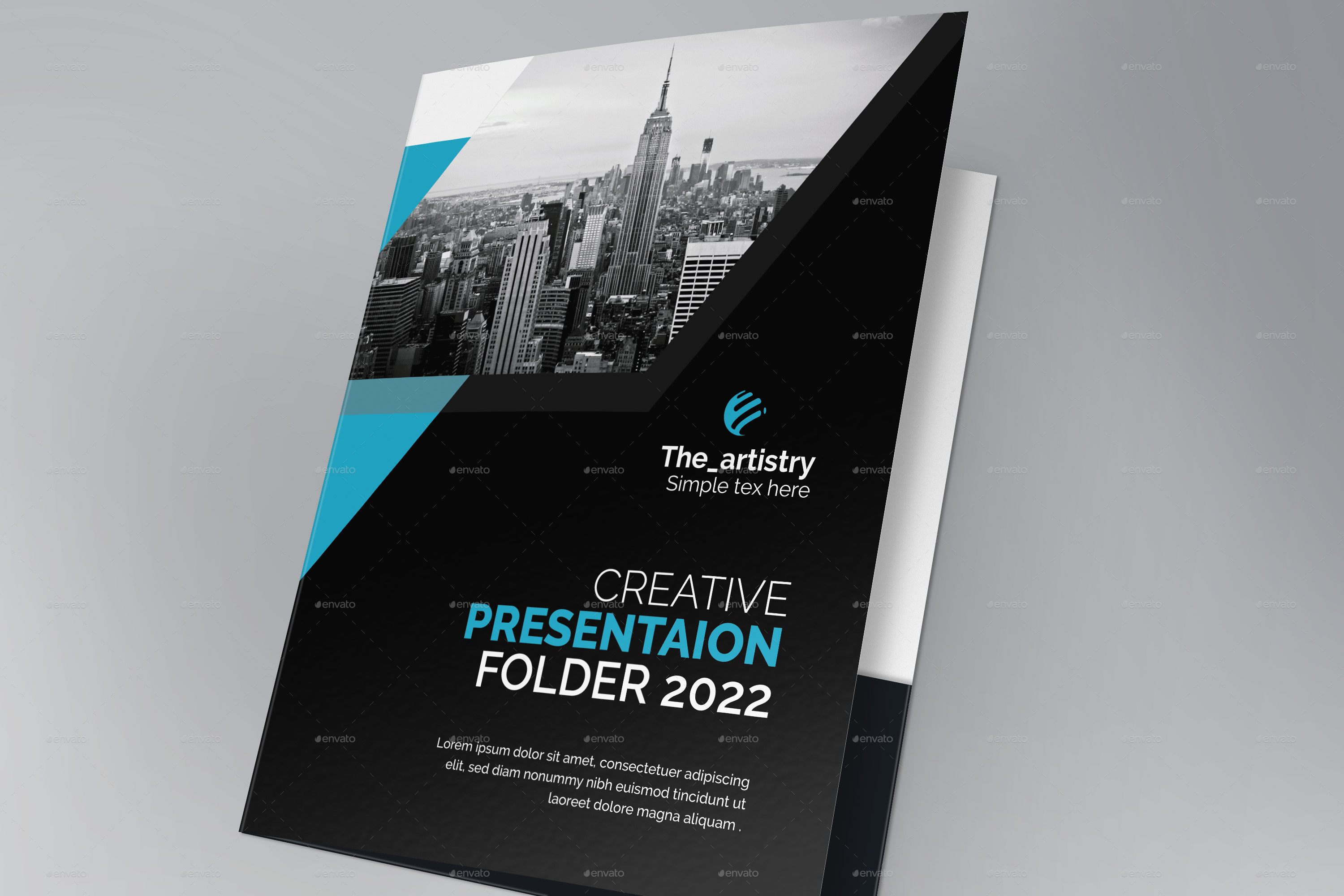 Presentation Folder, Print Templates | GraphicRiver