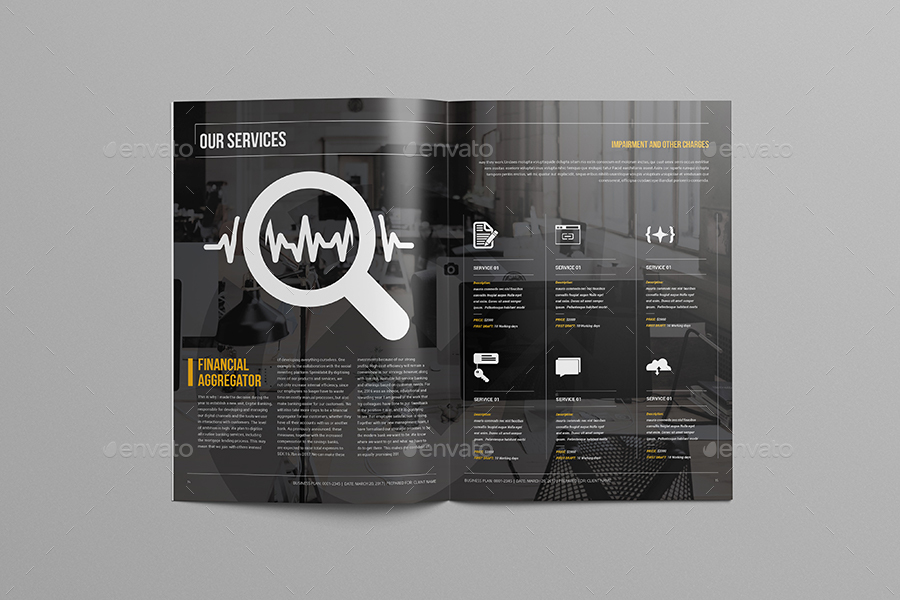 40 Page Business Plan, Print Templates | GraphicRiver