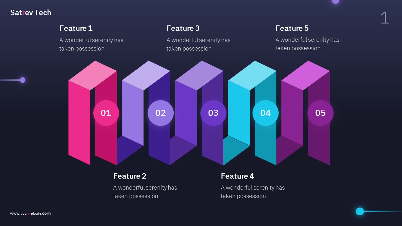 Satrev Creative Technology PowerPoint Template, Presentation Templates